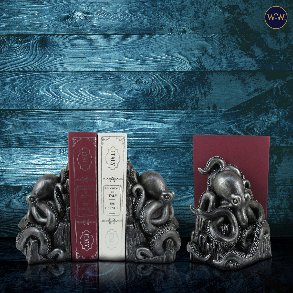 Deep Sea Holders - Decorative Octopus Bookend – World of Wonders Gifts