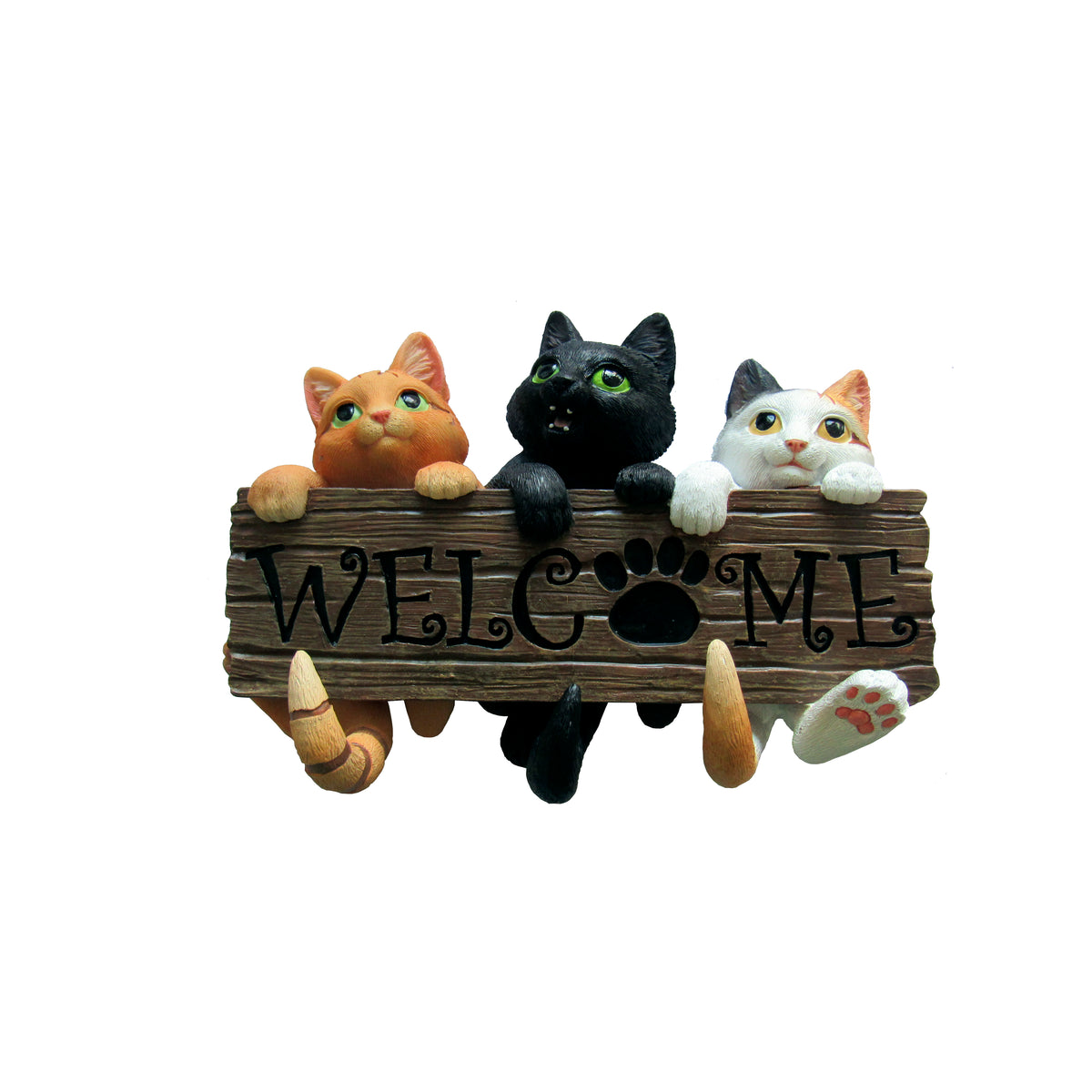 World of Wonders | Catchy Trio - Three Cats Welcome Sign & Hook – World ...